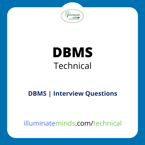 DBMS | Interview Questions - Illuminate Minds