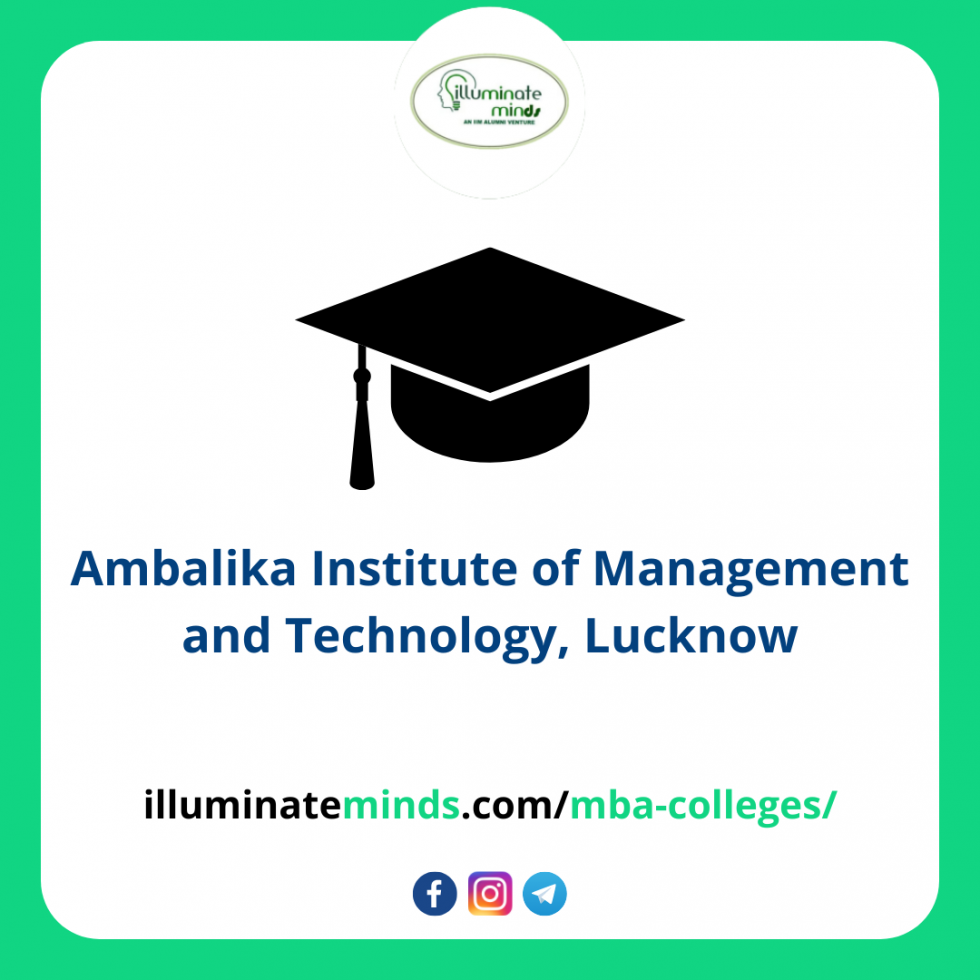 Ambalika Institute of Management and Technology AIMT, Lucknow ...