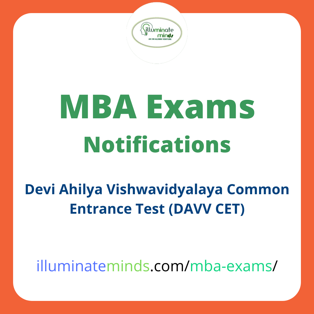 Devi Ahilya Vishwavidyalaya Common Entrance Test (DAVV CET ...