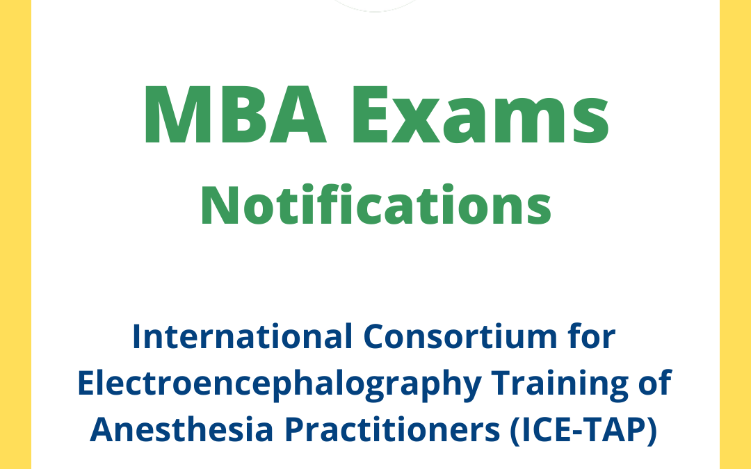 International Consortium for Electroencephalography Training of ...