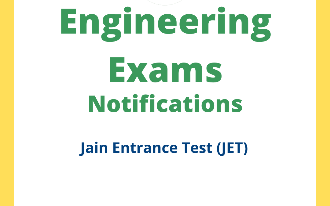 Jain Entrance Test (JET) - Illuminate Minds