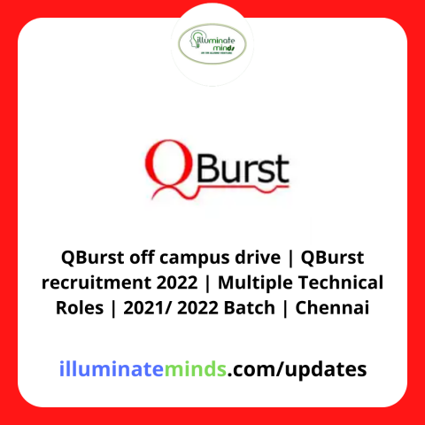 QBurst off campus drive | QBurst recruitment 2022 | Multiple Technical ...